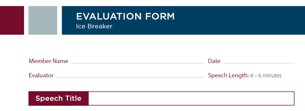 Resources - In Camera Online Toastmasters Club